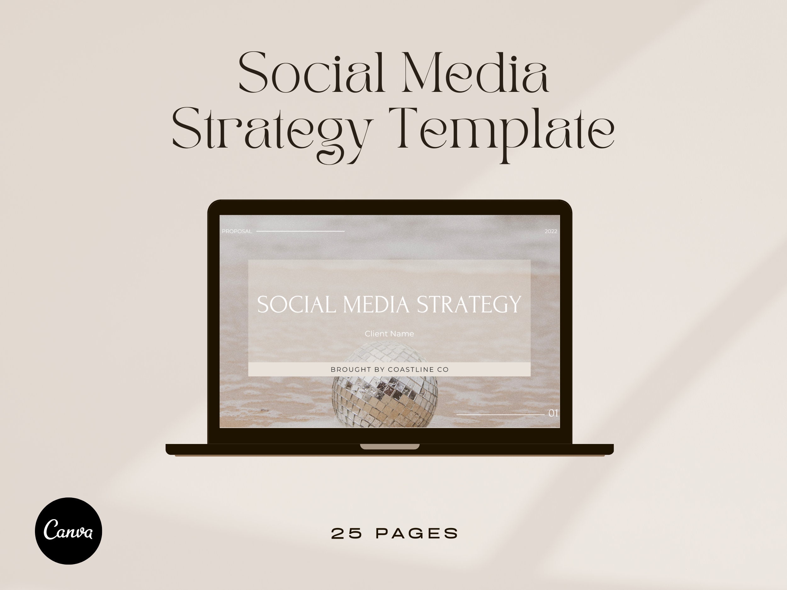 Social Media Strategy Template Client Strategy for Social Media ...