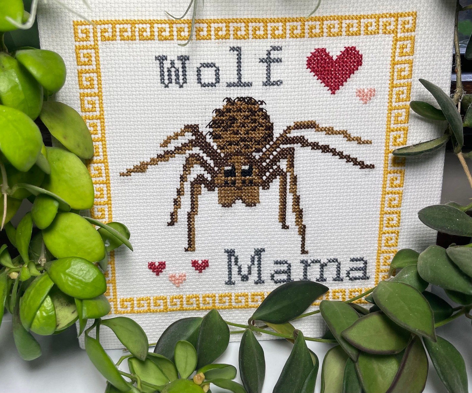 Cross Stitch PDF Pattern Crafty Yams Creepy Mother Spider - Etsy