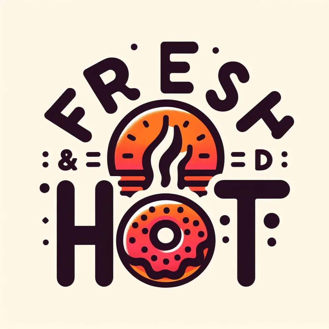 Fresh And Hot Donuts Ii Digital Art Etsy