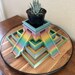 Large Aztec Temple Planter - Etsy