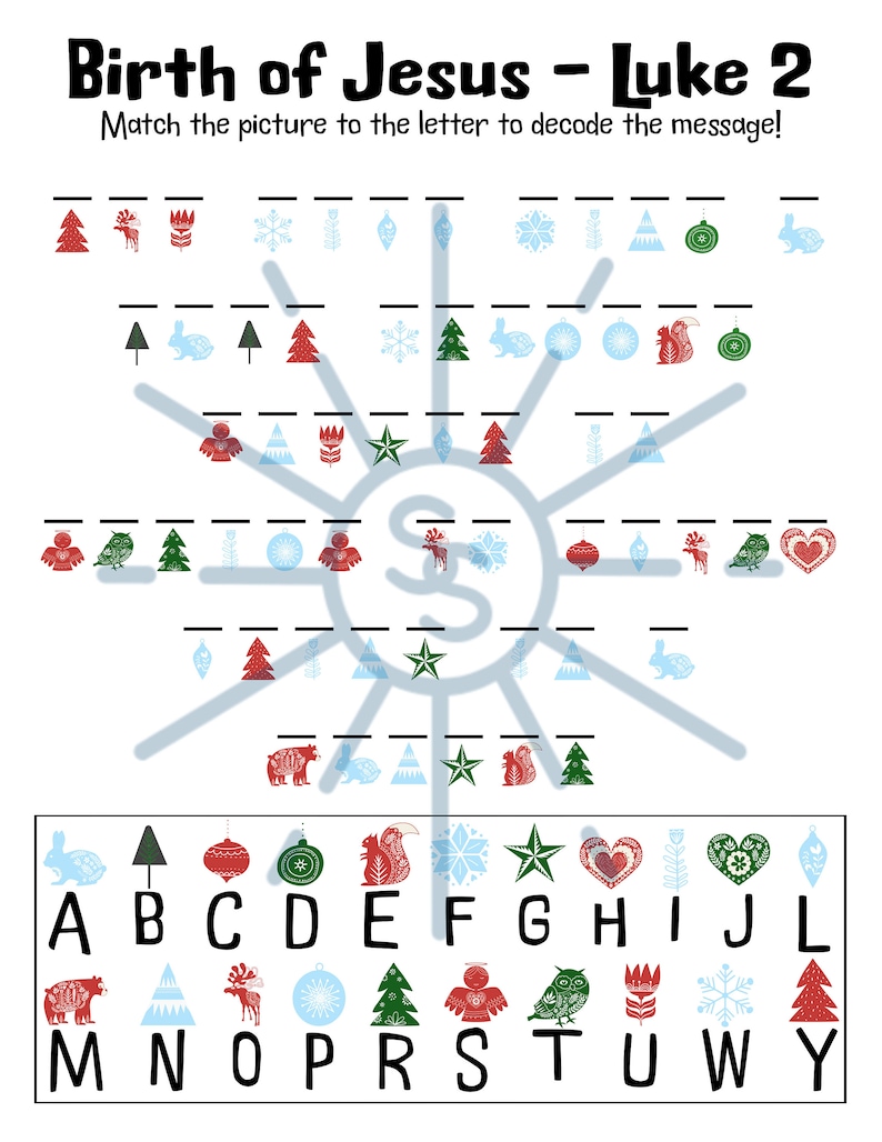 Birth of Jesus Luke 2 - Etsy