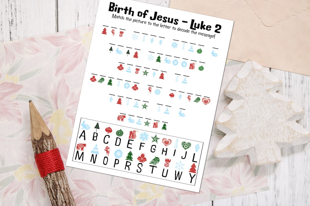 Birth of Jesus Luke 2 - Etsy
