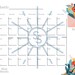 Printable Blank Spring Bouquet Calendar - Etsy