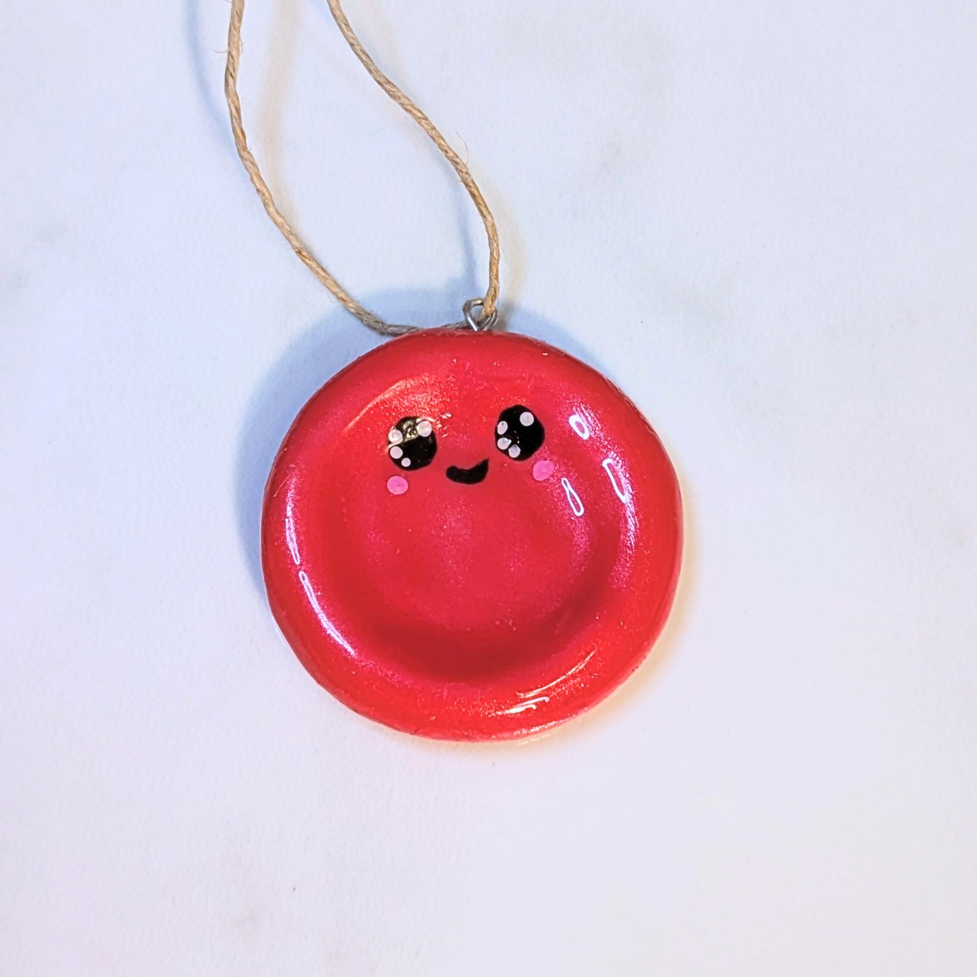 White Blood Cell Blood Stem Cell and Red Blood Cell Ornaments Bundle ...