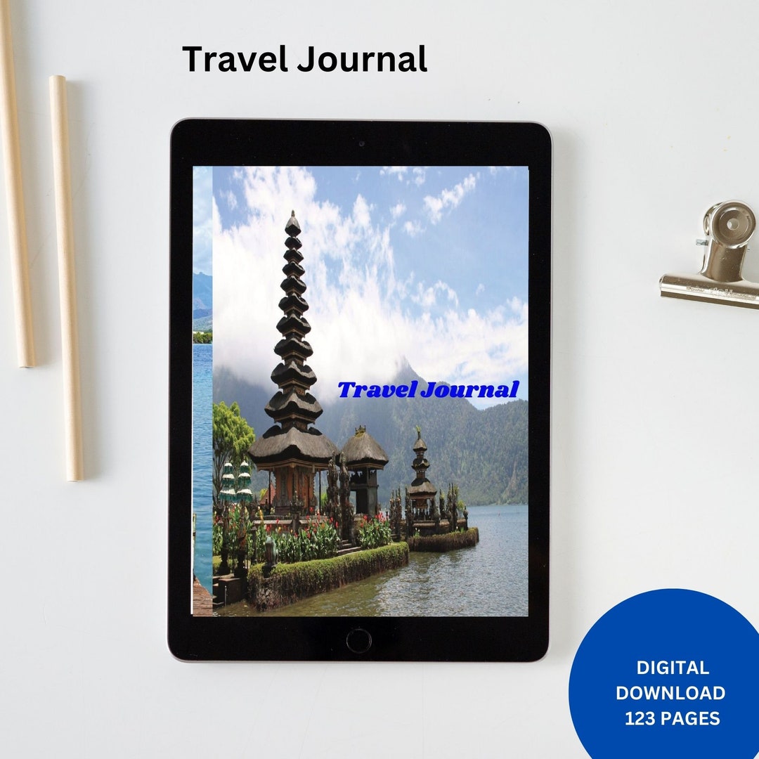 Travel Journal Printable| Digital Download| Travel Planner| to Do List ...