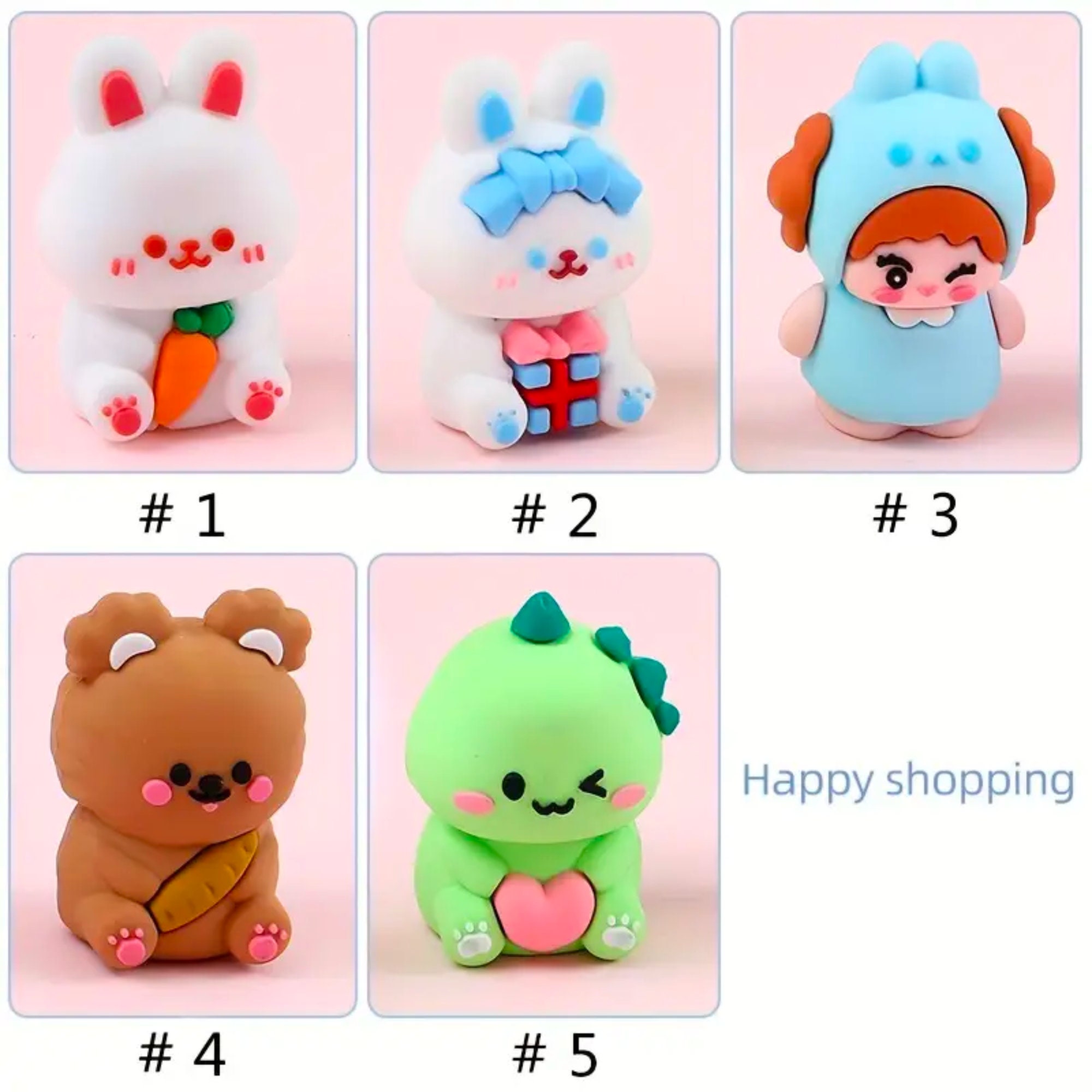 Cute Kawaii Animal Pencil Sharpener, Single Sharpener, Cute Stationery ...
