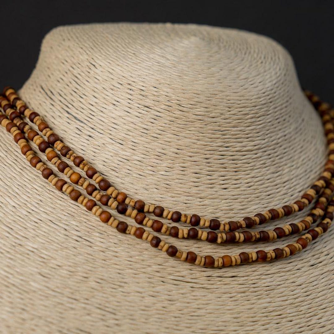 Pure Tulsi Kunti Mala. Tulasi Necklace From Mayapur. 3x Loop. for ...