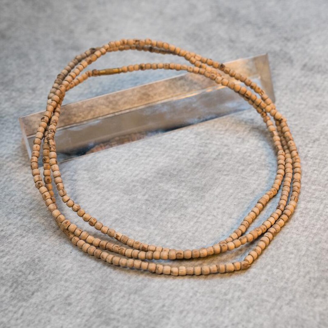 Pure Tulsi Kunti Mala. Tulasi Necklace From Mayapur. 3x Loop. for ...