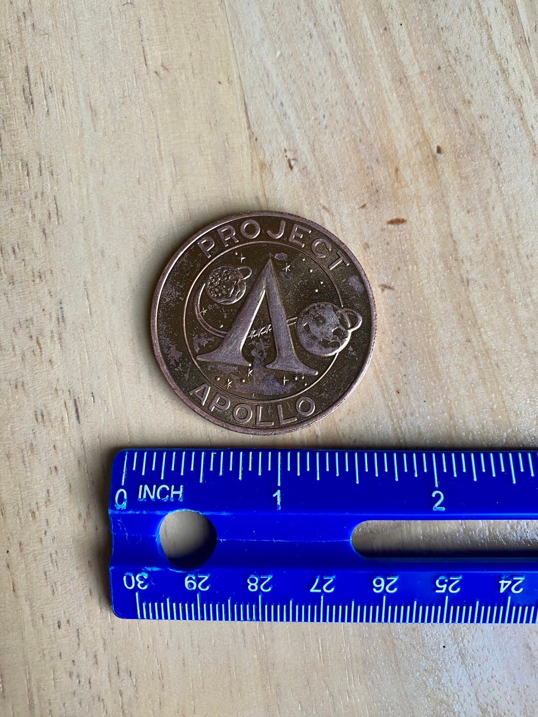 Project Apollo Commemorative Coin - Armstron - Collins - Aldrin - Etsy