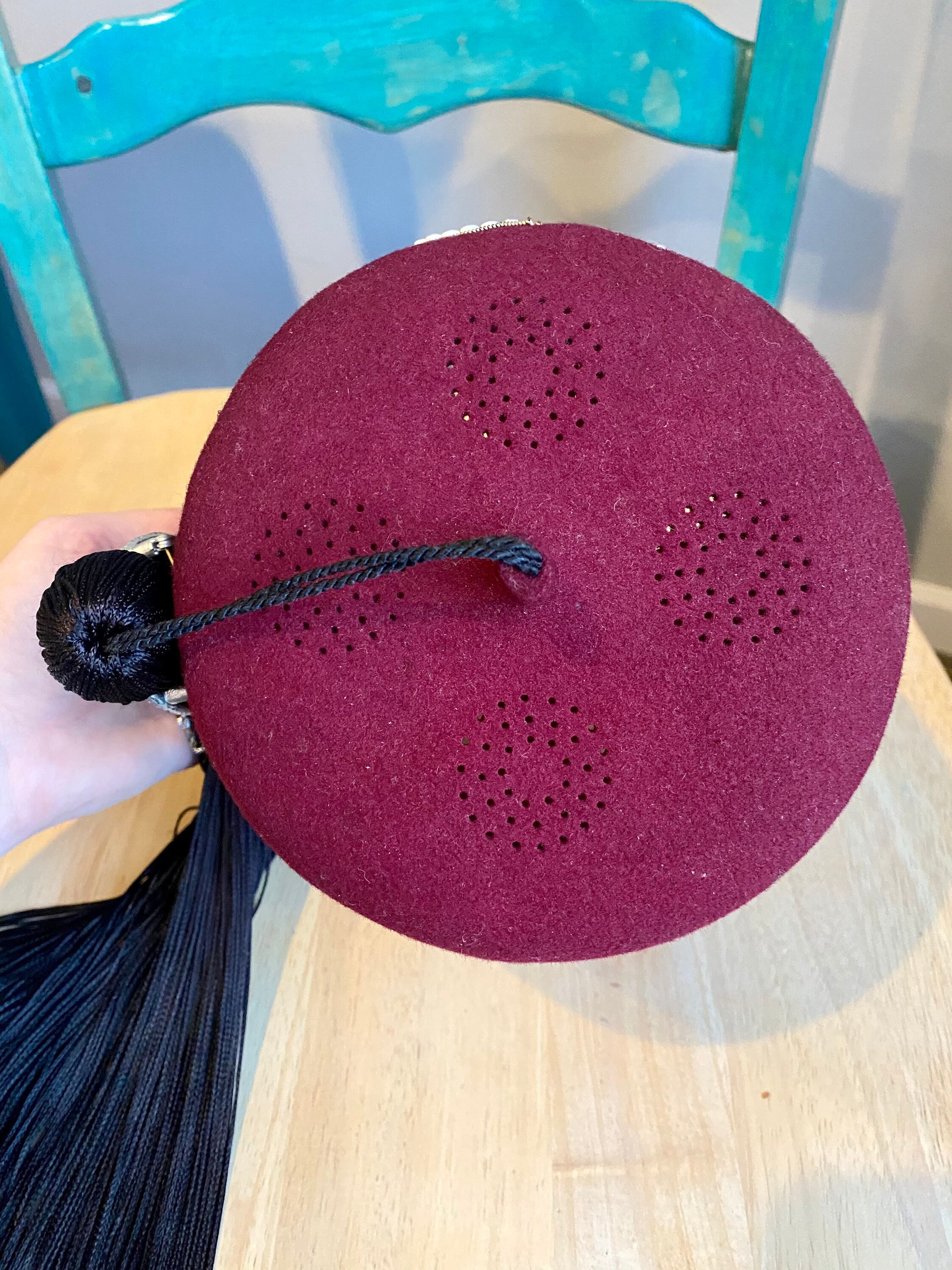 Authentic Masonic Fez Shriner Hat With Carrying Case - Etsy
