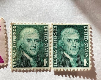 Rare Thomas Jefferson Stamp - Etsy