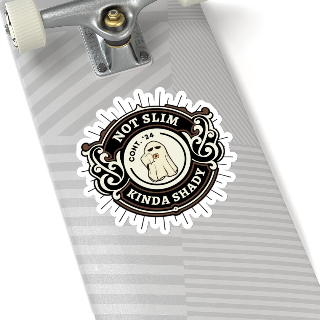 Not Slim Kinda Shady Kiss-cut Stickers - Etsy