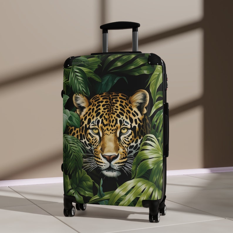 Leopard Luxe Collection: Luggage, Jungle Adventure Travel Suitcase ...