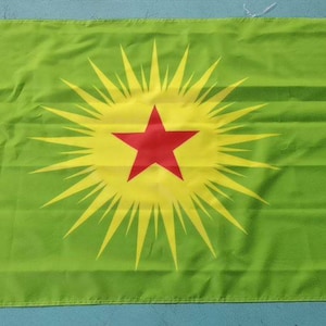 KCK FLAG Kurdistan Democratic Solution Party Kurdistan - Etsy
