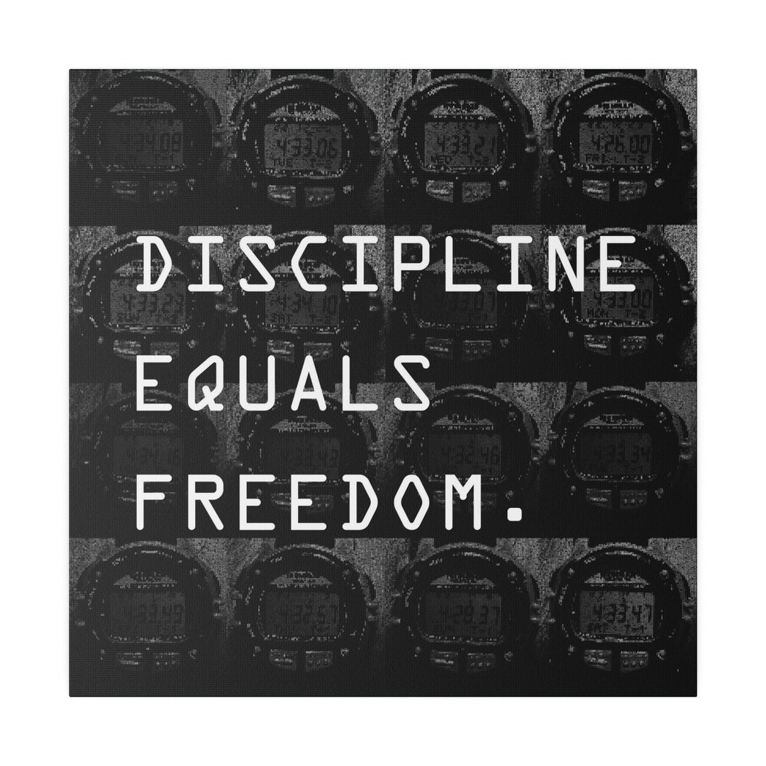 Discipline Equals Freedom Jocko Willink Matte Canvas, Stretched, 0.75 ...