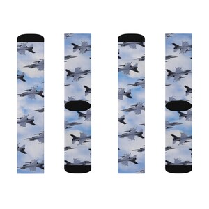 F-16 Fighting Falcon - Sublimation Socks - Etsy