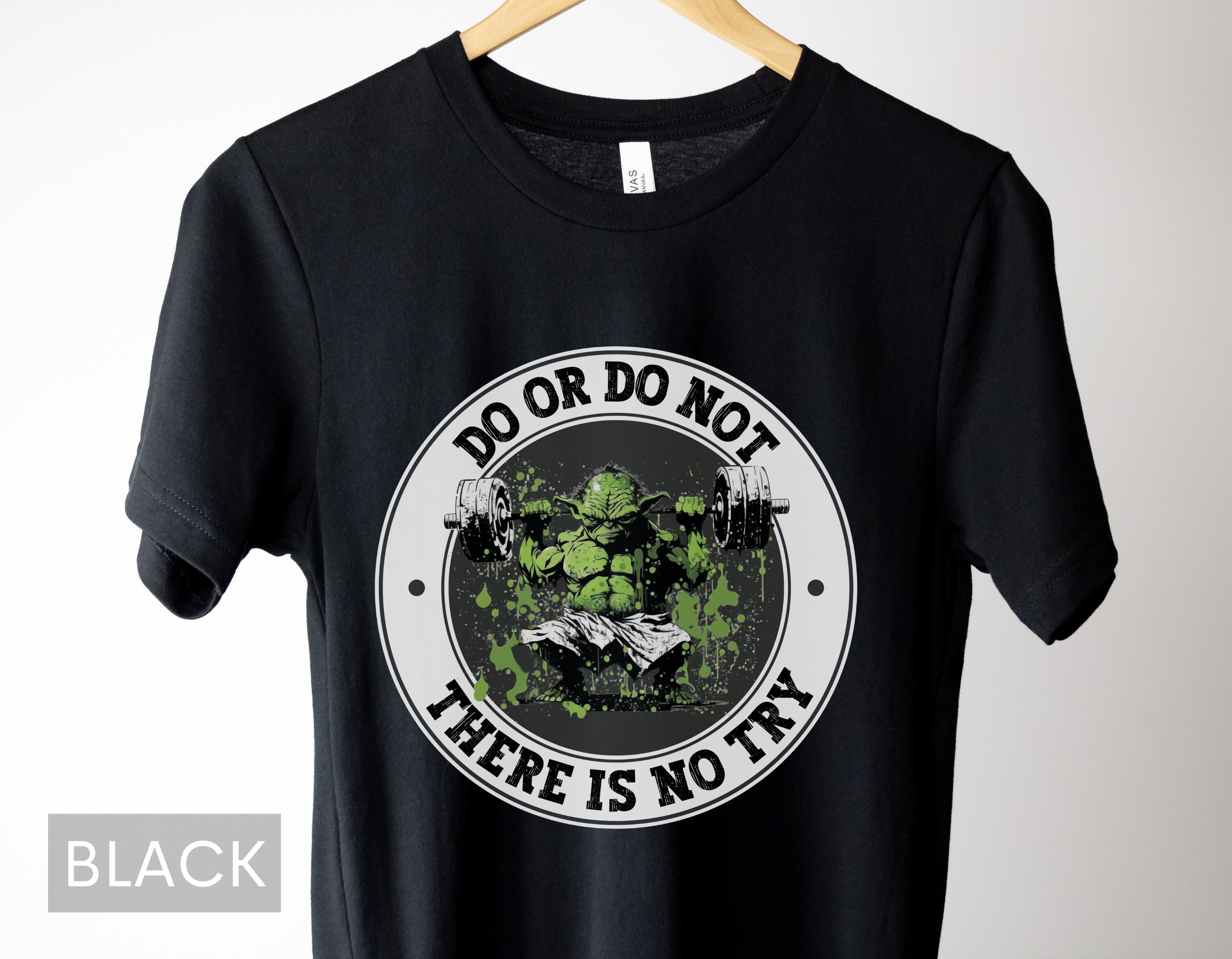 Yoda Shirt Gym Funny Star Wars Shirt Workout Mandalorian Shirt Gift For ...
