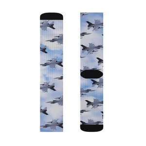 F-16 Fighting Falcon - Sublimation Socks - Etsy