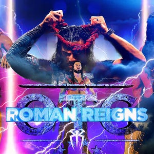 Roman Reigns OTC WWE Wall Frame TV Art - Etsy UK