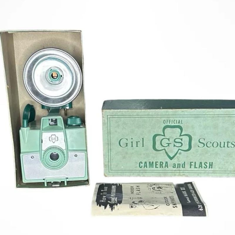 Girl Scout Camera - Etsy