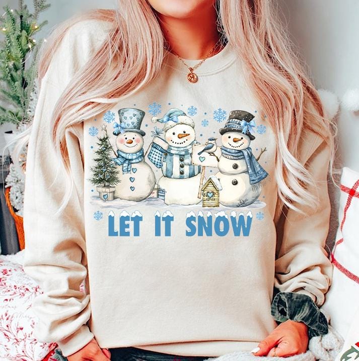 Coquette Snowman Christmas Png, Let It Snow Png, Coquette Winter Png ...