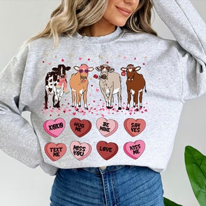 Heifer Valentine Png, Highland Cow Valentine Png, Valentine Day Western ...