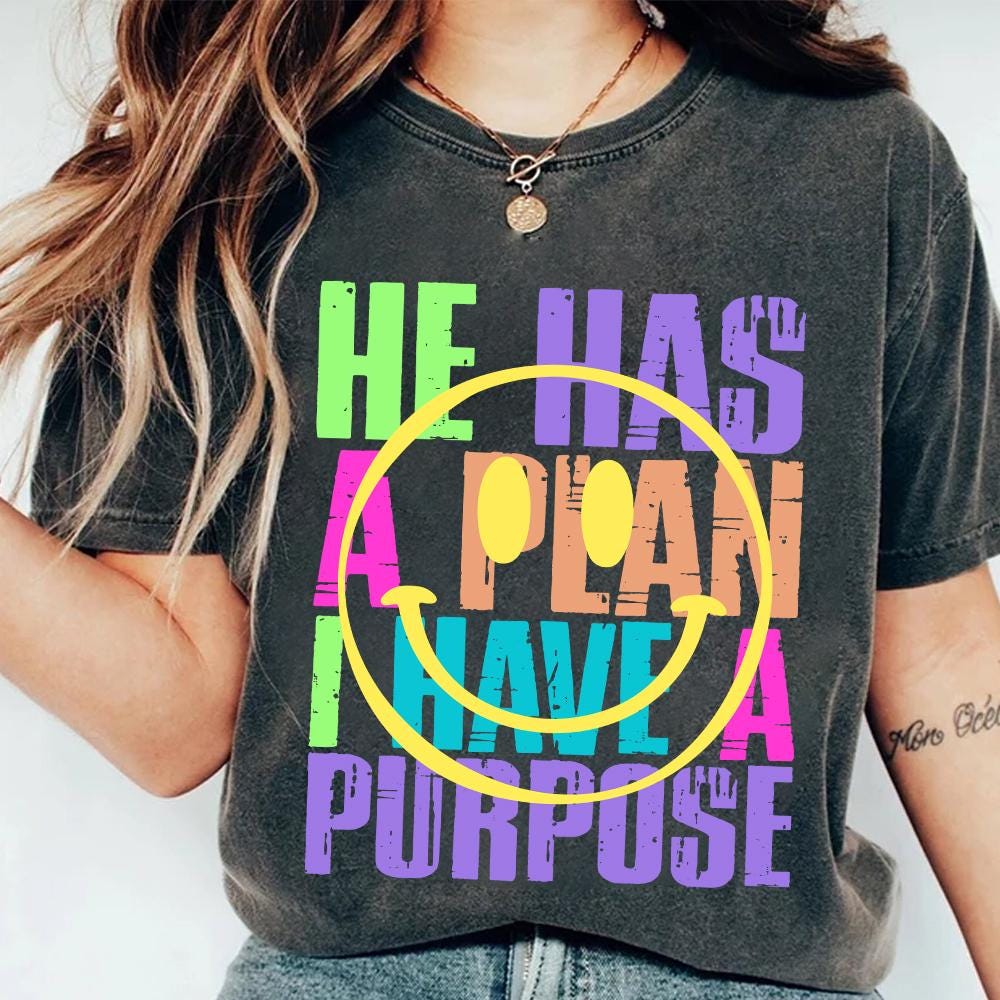 Christian PNG, Smiley Png, He Has a Plan I Have a Purpose Jesus Png ...
