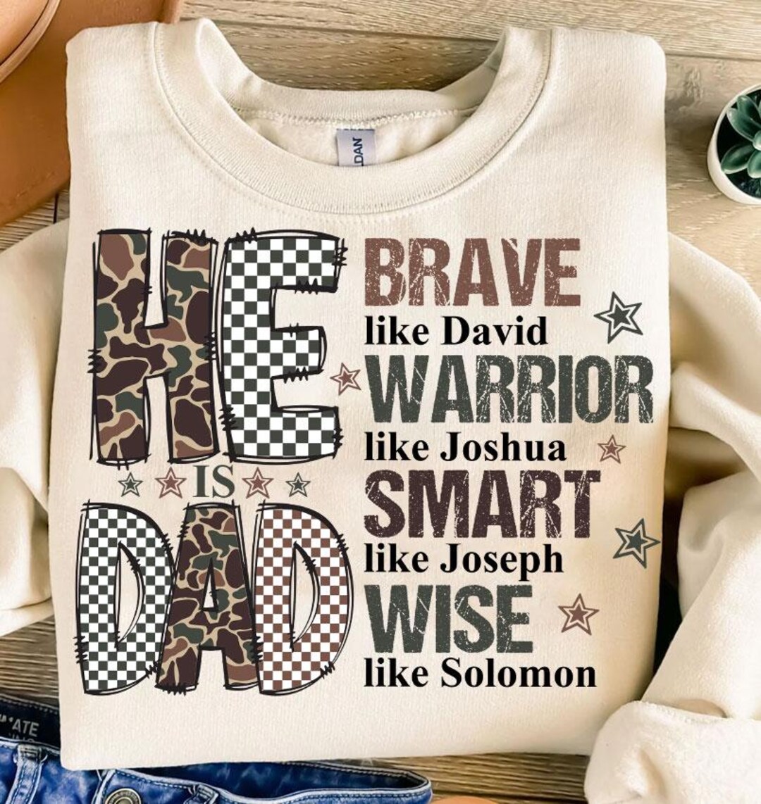 He is Dad Png, Christian Fathers Day Png, Dad Birthday Gift, Man Myth ...