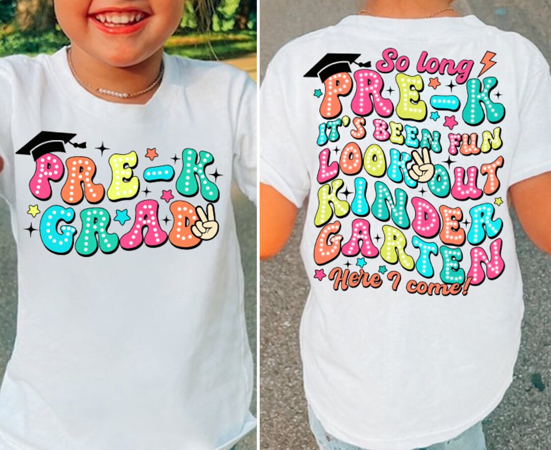 Pre-k Graduation Png, Last Day of School Png , Graduation Bundle Png ...