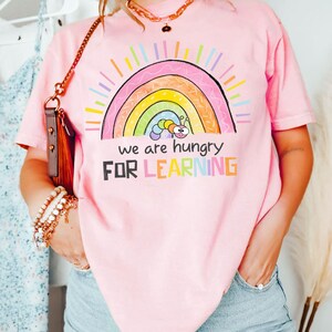 We Are Hungry for Learning PNG, Back to School Png Sublimation, 1st Day ...