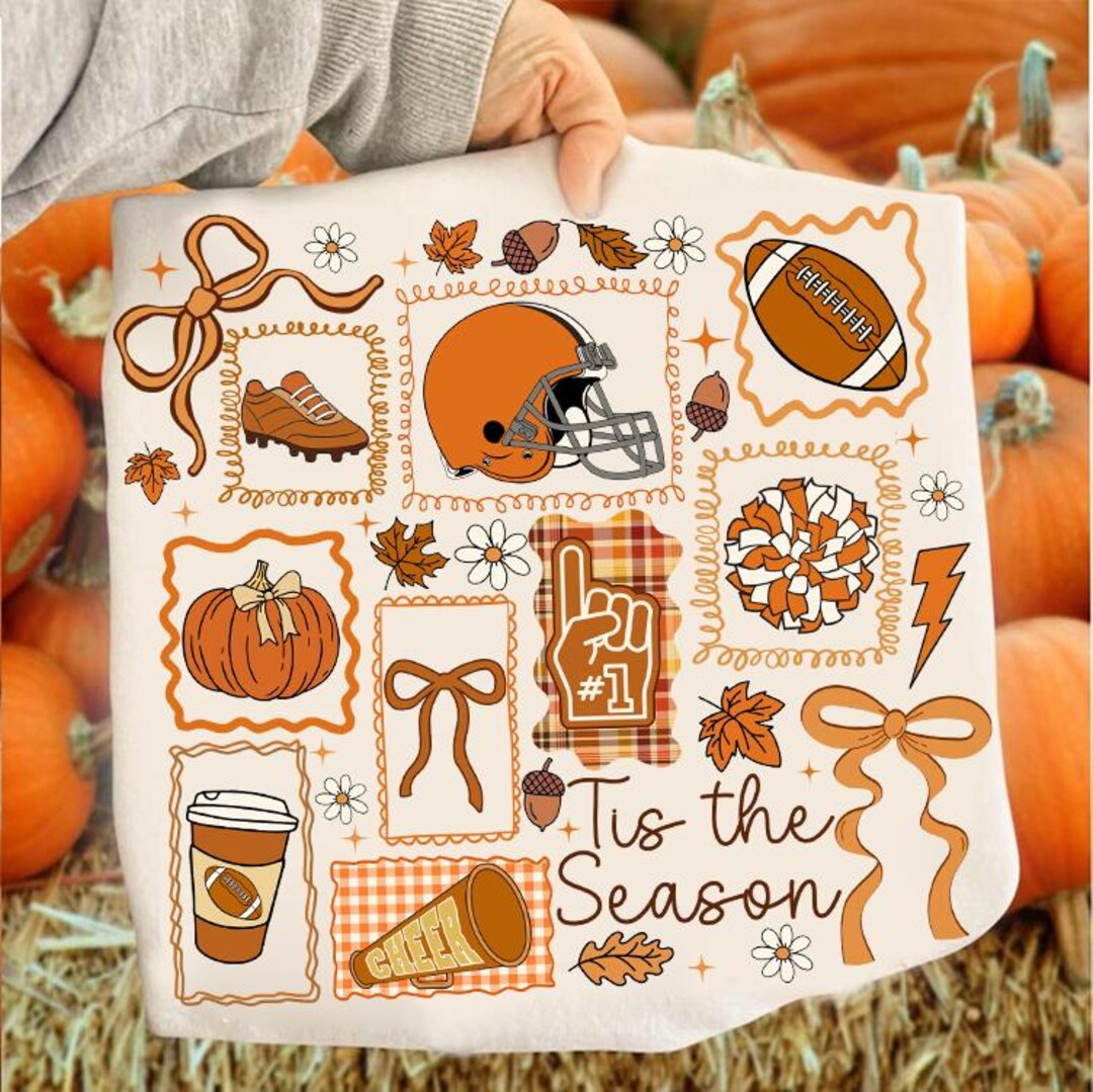 Fall Football Season Png, Tis the Season Png, Cozy Season PNG, Girly ...