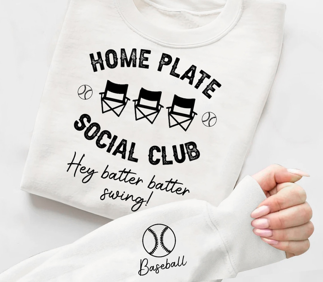 Home Plate Social Club PNG, Baseball Season Png, Moms Baseball Png ...