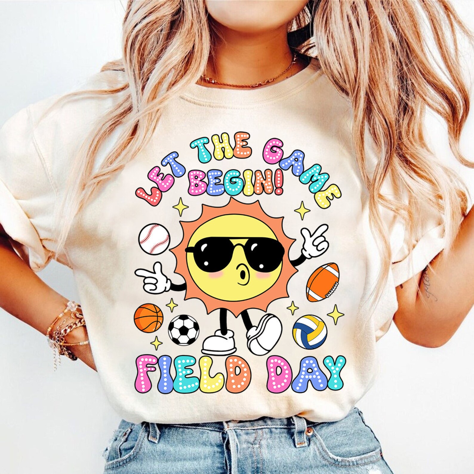 Field Day Let the Game Begin PNG, Field Day Png, Field Day Design Png ...