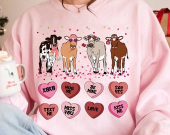 Heifer Valentine Png, Highland Cow Valentine Png, Valentine Day Western ...