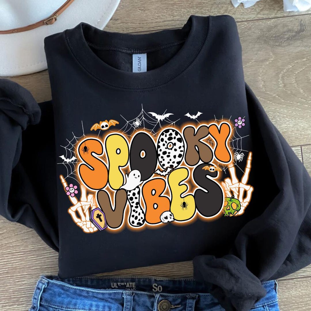 Spooky Vibes Png, Spooky Season Png, Spooky Mama Png, Halloween ...