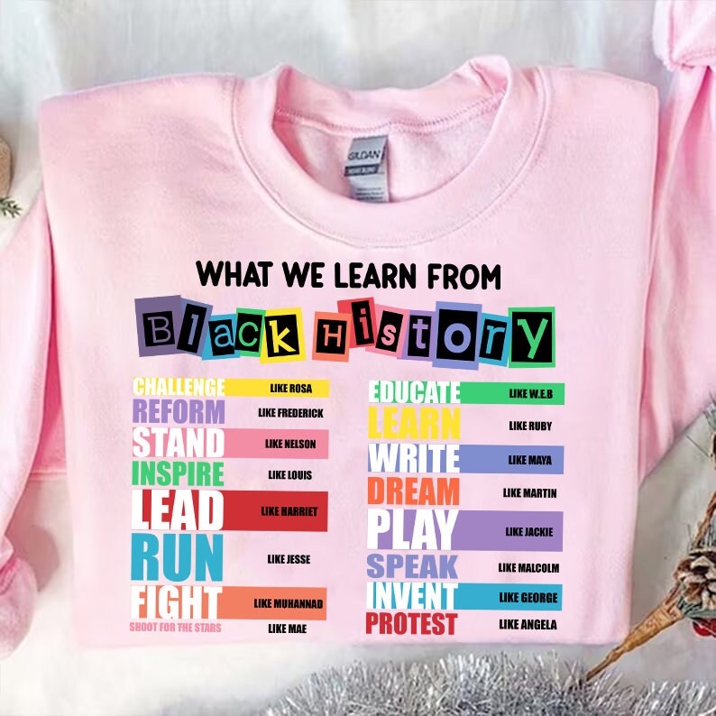 What We Learn From Black History Png, Dream Like Martin Png, Black ...