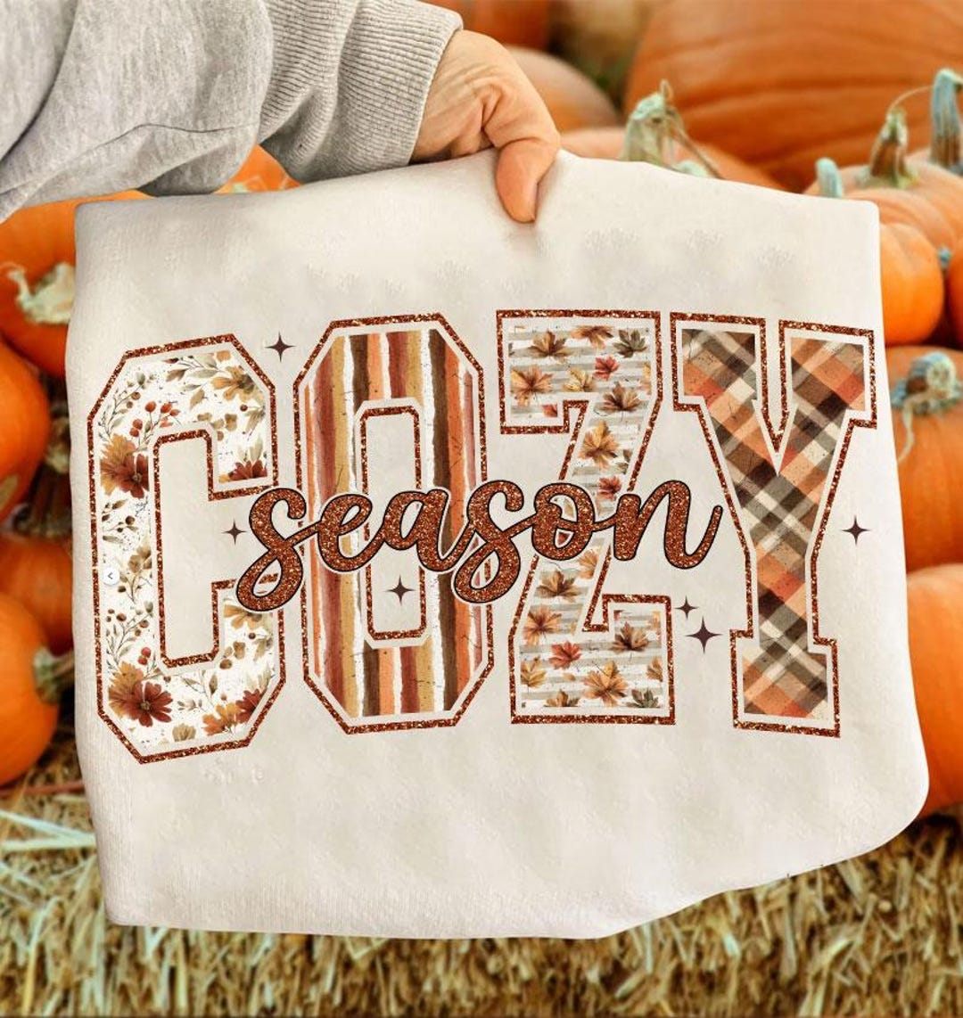 Preppy Cozy Season PNG, Retro Checkered Fall PNG, Leopard Fall Png ...
