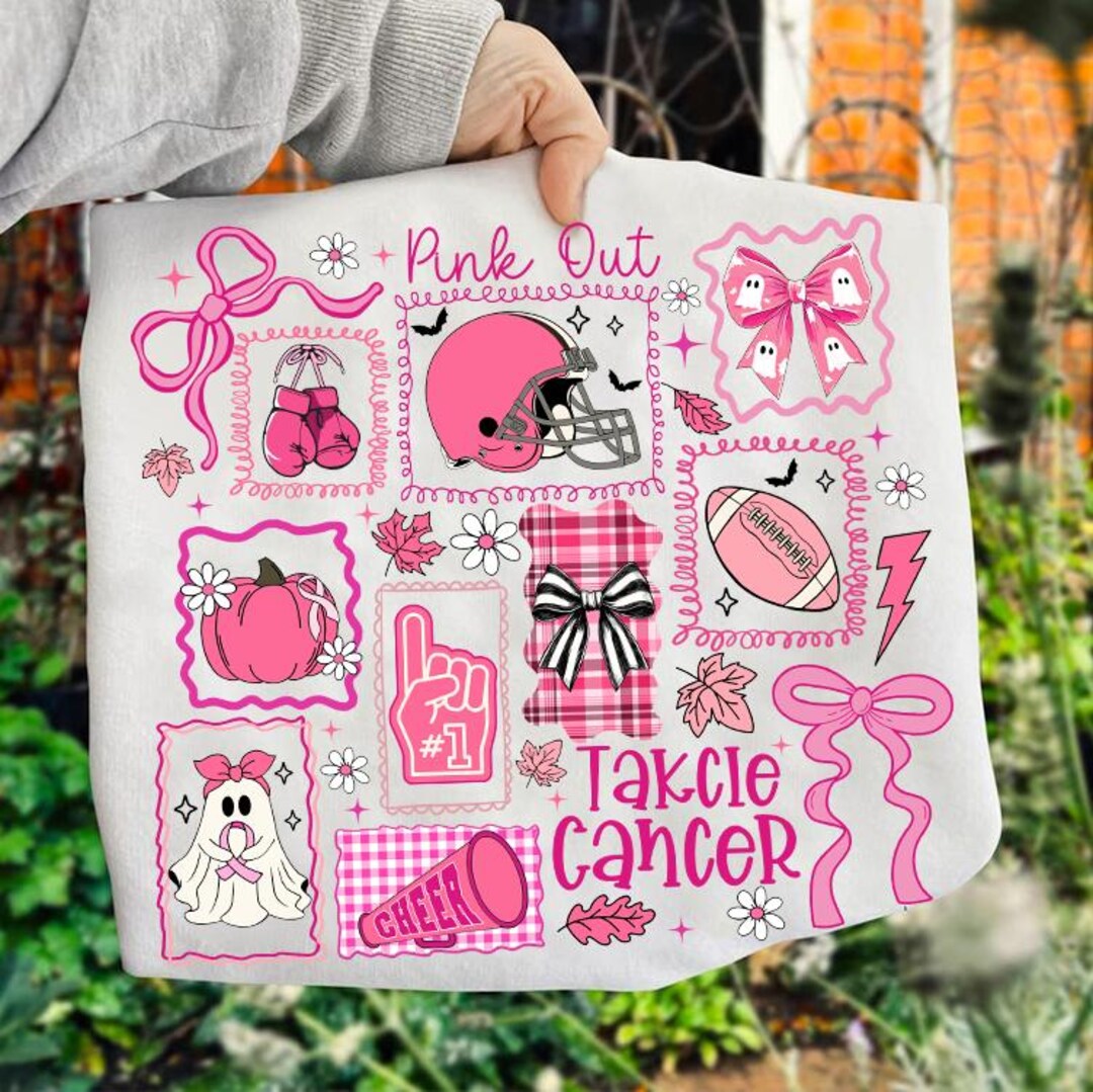 Preppy Breast Cancer Png, in October We Wear Pink PNG Png, Breast ...