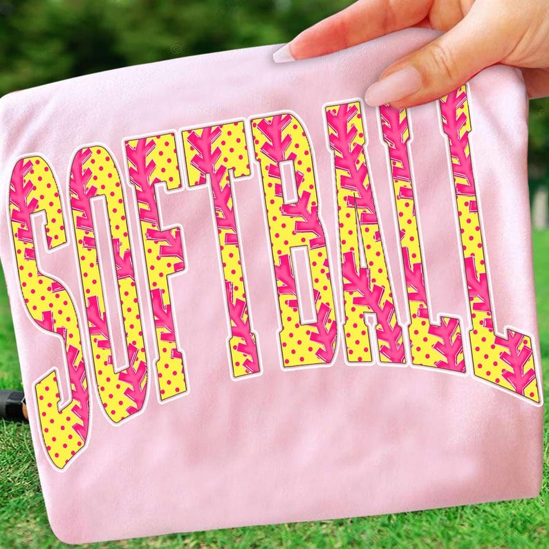 Retro Softball Game Day Png, Softball Stripes Leopard Pink Png, Dainty ...