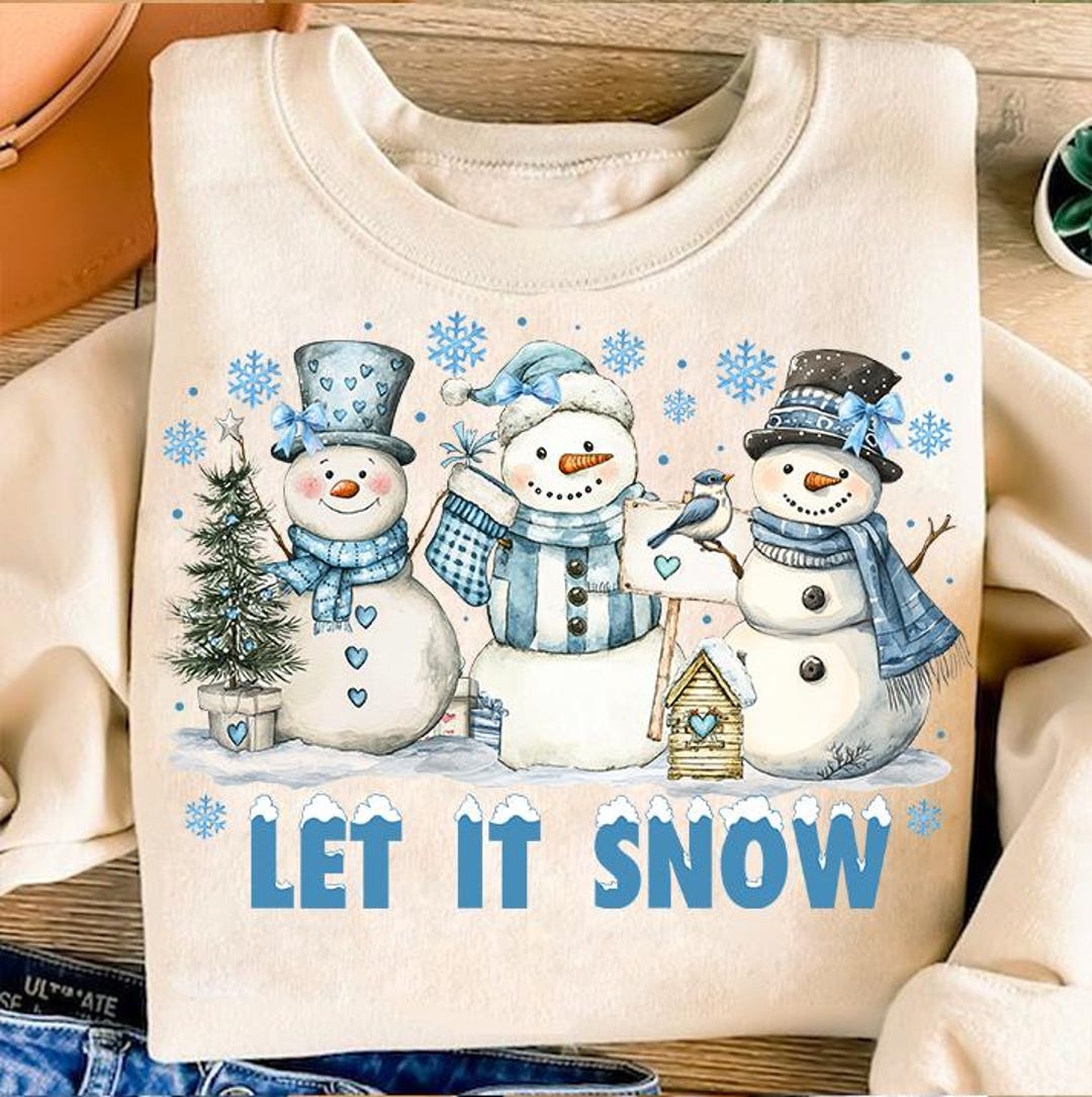 Coquette Snowman Christmas Png, Let It Snow Png, Coquette Winter Png ...