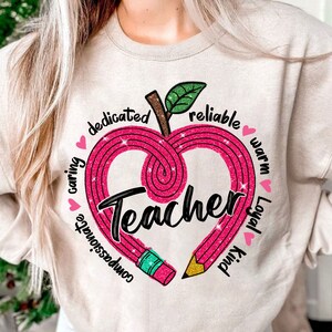 Teacher Heart Pencil Png, Valentine Day Png, Teacher Valentine Png ...