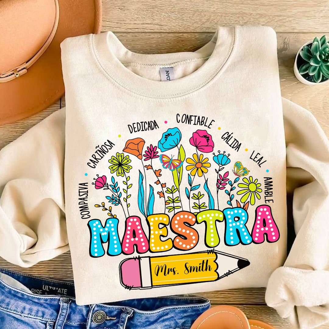 Spanish Teacher Wildflowers Png, Teach Them Watch Them Grow Png ...