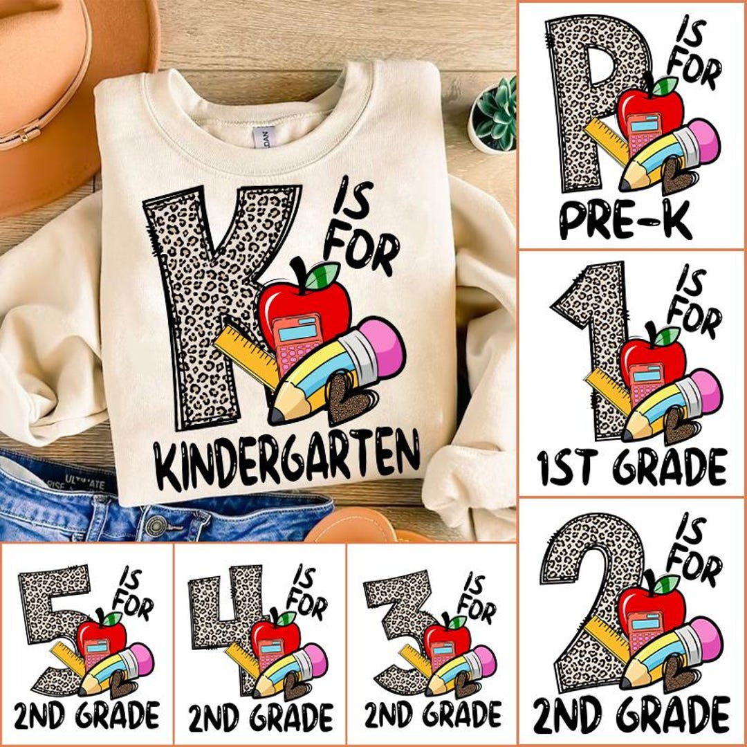 Back to School PNG Bundle, Retro Teacher Png, First Day of School Png ...