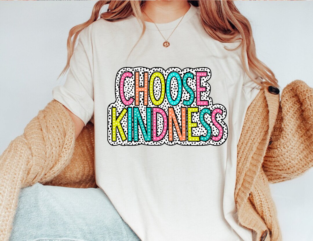Choose Kindness PNG, Dalmatian Dots Kindness Png, Be Kind Png ...