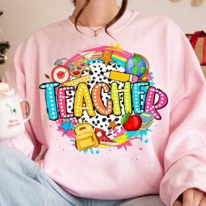 Teacher Dalmatian Png, Dalmatian Dots Png, Back to School Png, Teacher ...