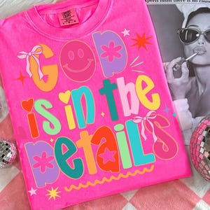 Preppy God is in the Details Glitter PNG, Religious PNG, Trendy Png ...