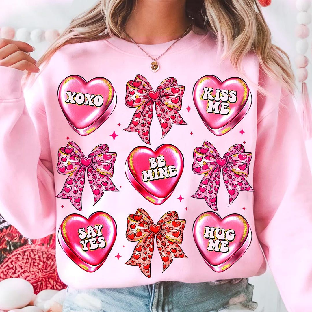 Coquette Candy Heart Png, Pink Valentines Png, Glitter Valentine ...
