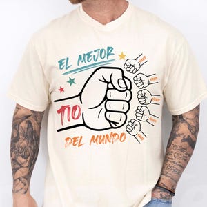 Personalized El Mejor Papa Del Mundo Fist Bump Bundle Png, Vintage ...