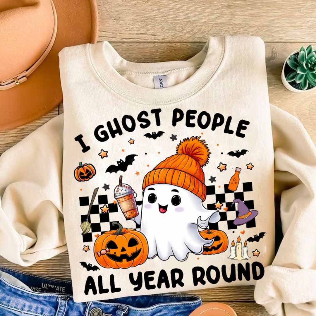 Retro I Geist Menschen Png, Halloween Png, Geist Kaffee Png, Boujee ...