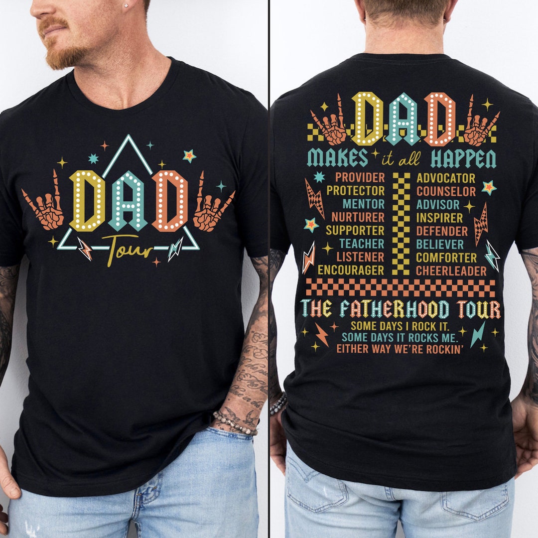 Fatherhood Tour Png, Sometimes I Rock It Sometimes It Rocks Me Png, Dad ...